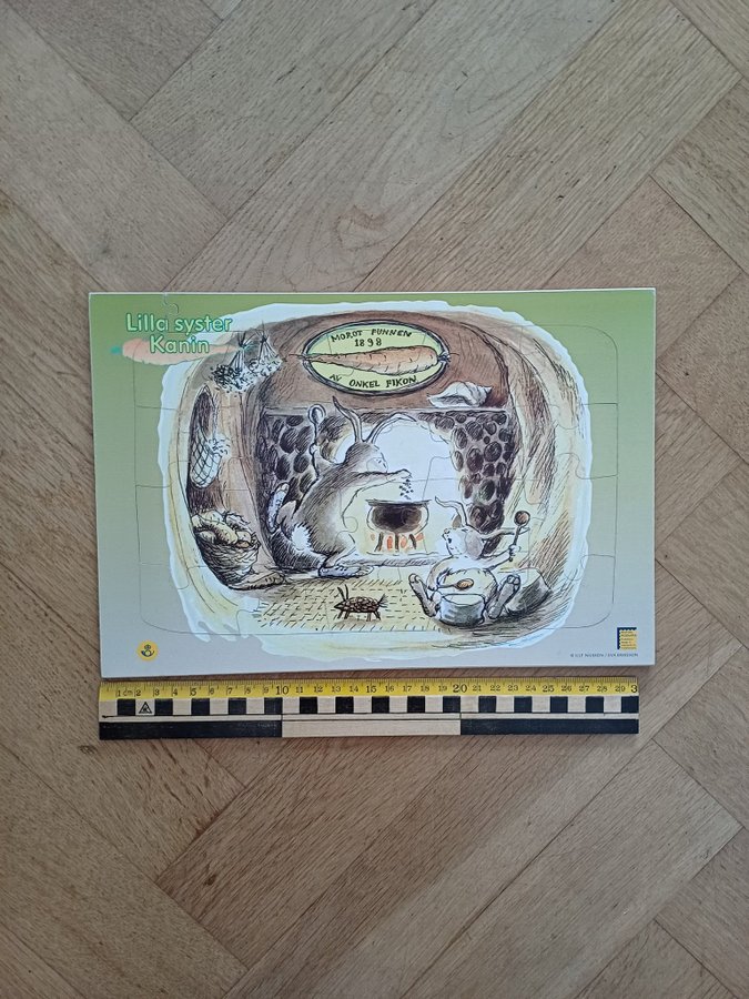 Lilla syster Kanin pussel | Köp på Tradera (704879461)