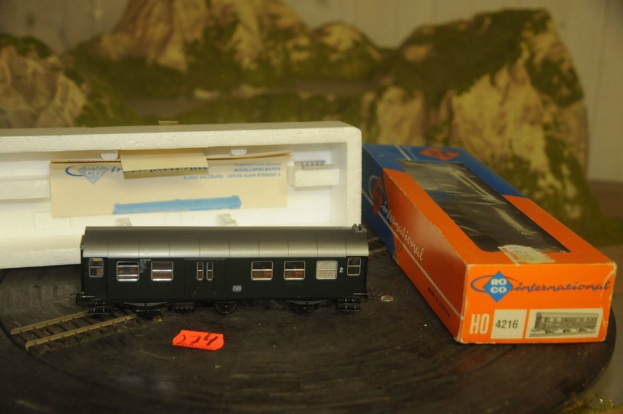 ROCO 4216 fin vagn i kartong ser mycket fint ut.. | Köp på Tradera ...