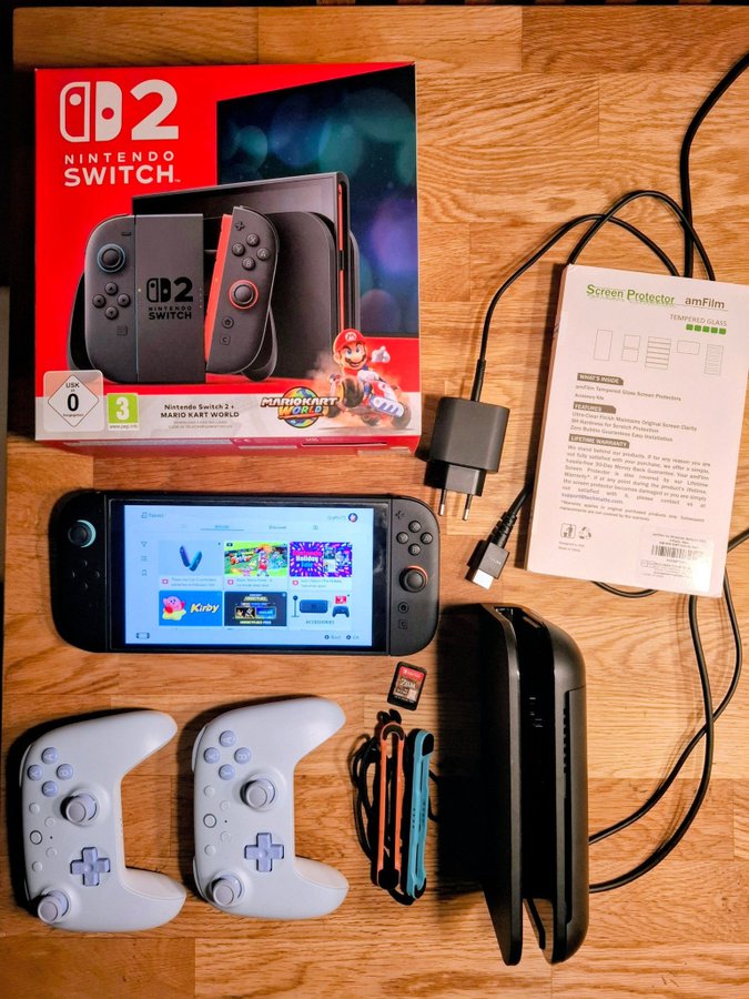 Nintendo Switch 2, inkl Breath of the wild och .. | Köp på Tradera ...