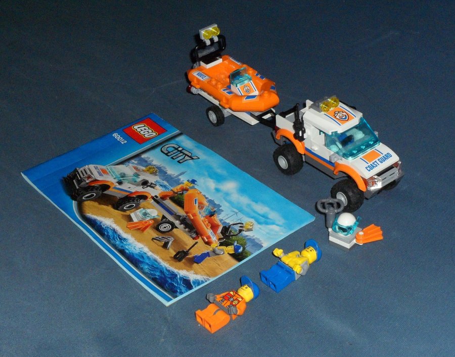 LEGO: Coast Guard 4x4 & Diving Boat Set 60012 | Köp på Tradera (714476737)