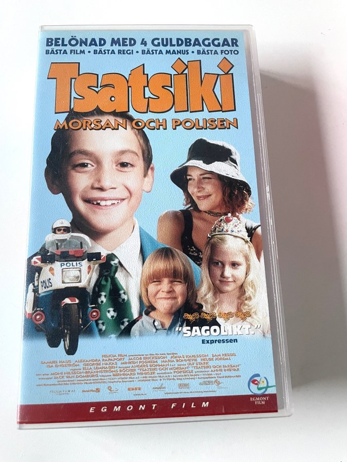 Tsatsiki Morsan och Polisen VHS & Ella den Fört.. | Köp på Tradera ...