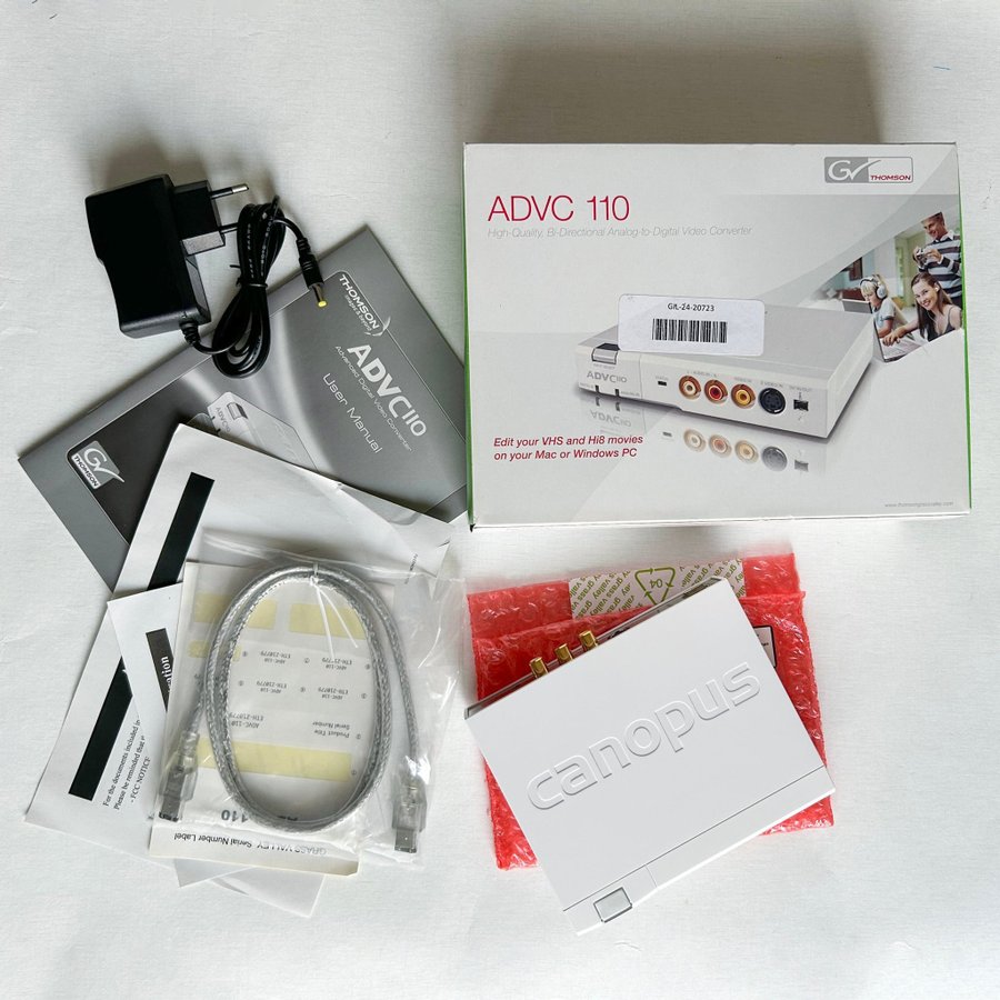 Canopus ADVC-110 - VHS, 8, Hi8, D8, Firewire - .. | Köp på Tradera ...