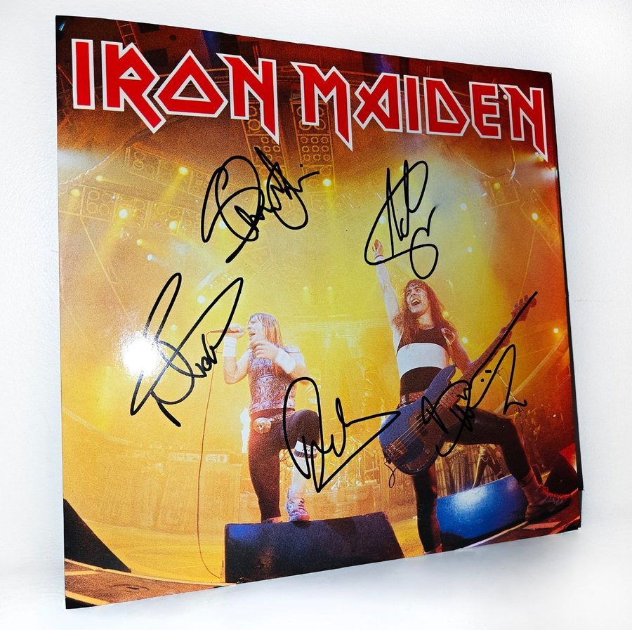 Iron Maiden – Running Free (Live) UK 1985 – Sig.. | Köp på Tradera ...