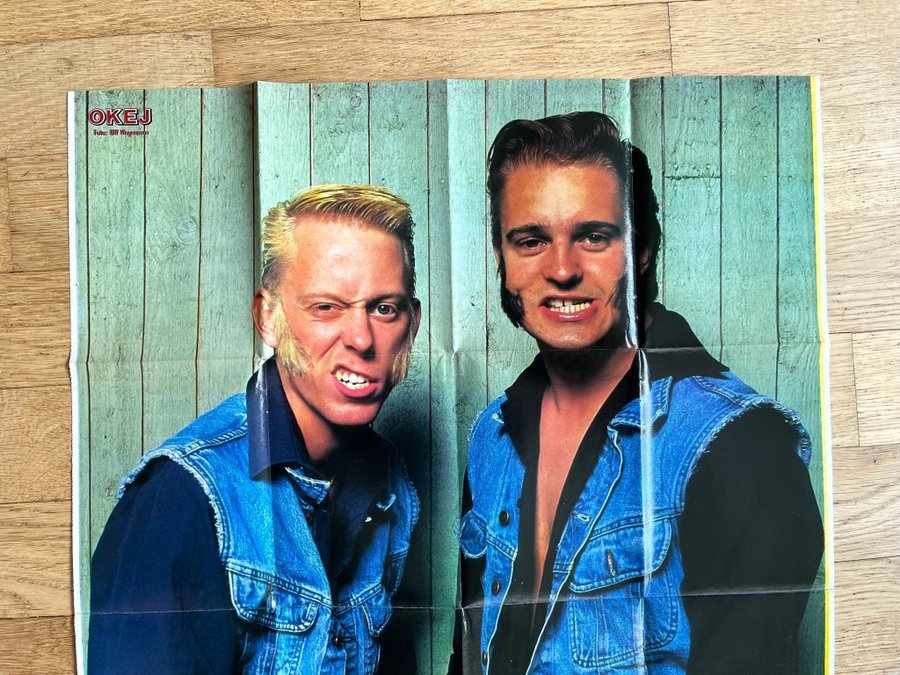 Ronny & Ragge 1993 Settman Granberg poster affi.. | Köp på Tradera ...