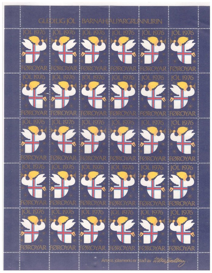 DANMARK FÖRÖARNA--2 ST JUL | Köp på Tradera (707549496)