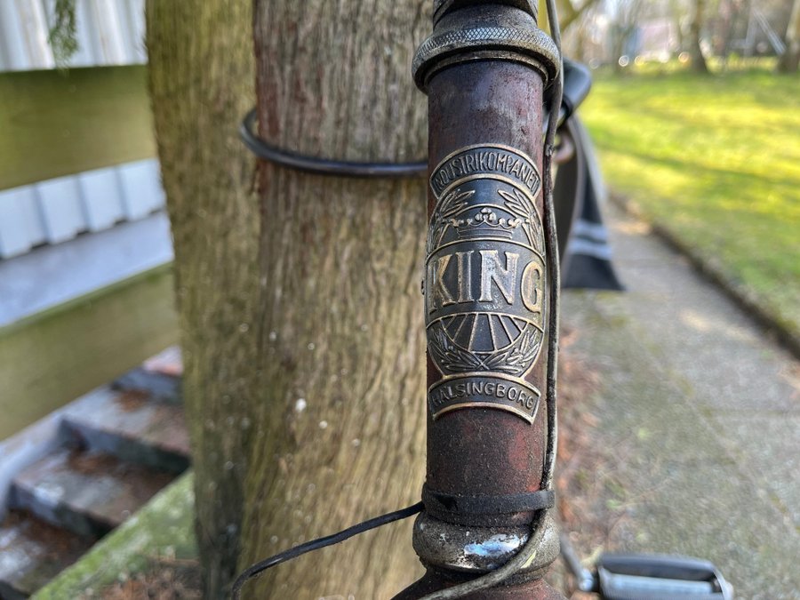 KING Gammal Äldre Veterancykel Herrcykel,Reto c.. | Köp på Tradera ...