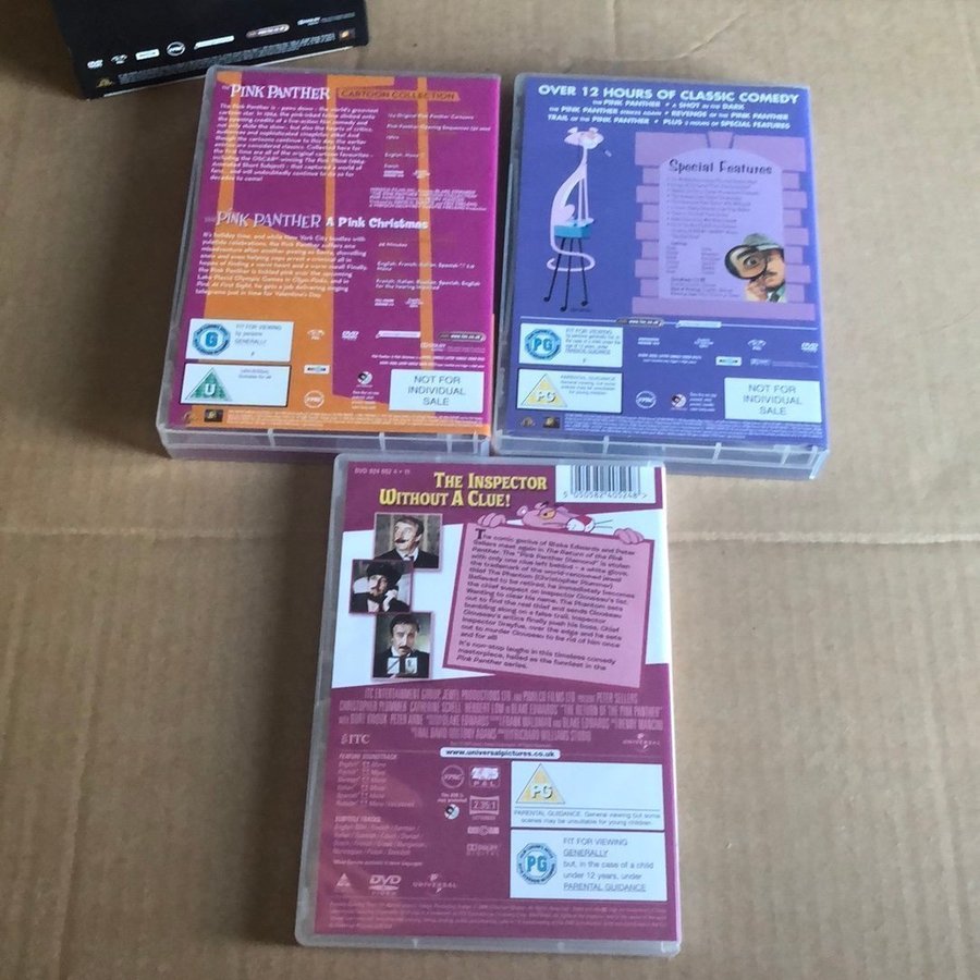 The Pink Panther - Film and Cartoon Collection .. | Köp på Tradera ...