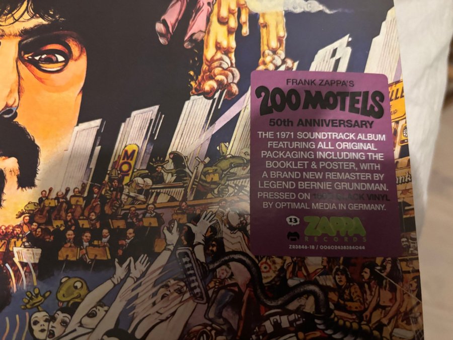 Frank Zappa - 200 Motels 50th Anniversary LP | Köp på Tradera (711915926)