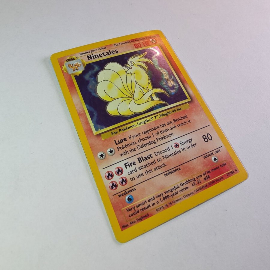 Ninetales 12/102 1999 Holo - Pokemonkort | Köp på Tradera (709746768)
