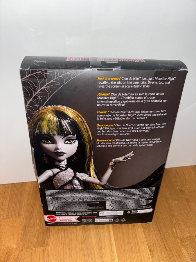 Monster High Cleo de Nile Reel Drama Docka | Köp på Tradera (713632094)