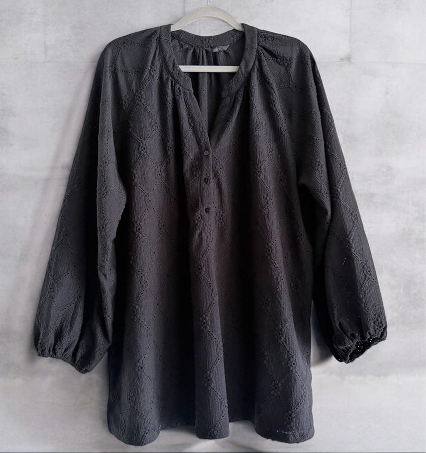Ellos svart blus, storlek XL | Köp på Tradera (735310953)