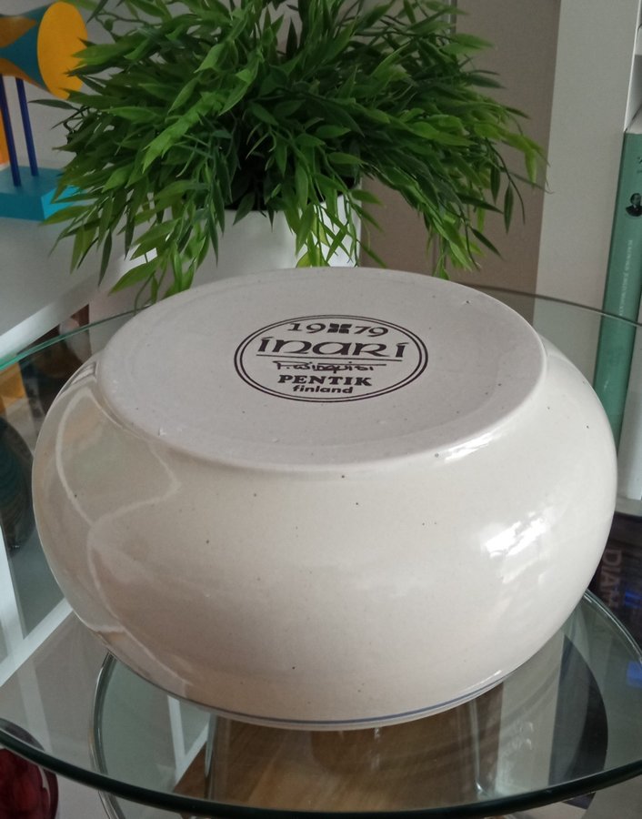 Pentik Inari Skål 1979 finland, en skål signerad | Köp på Tradera ...