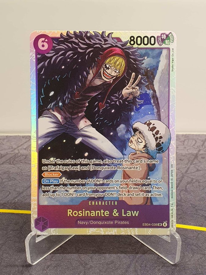 ROSINANTE & LAW - Holo Super Rare - The Azure S.. | Köp på Tradera ...