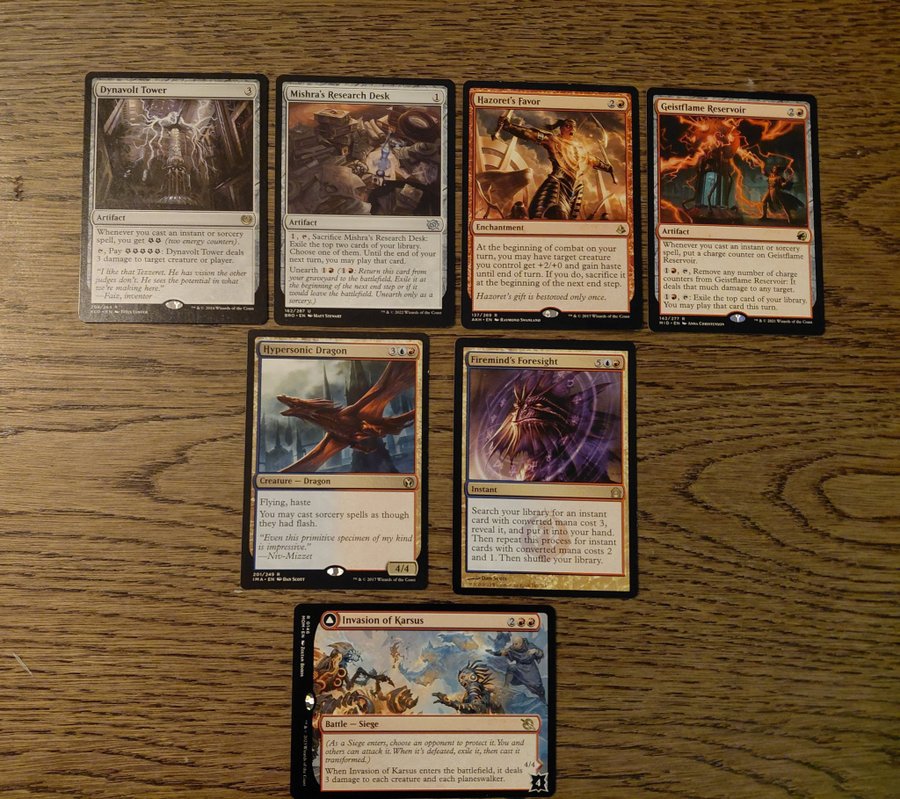 Magic the gathering: Melek’s Inferno – Spelkopi.. | Köp på Tradera ...