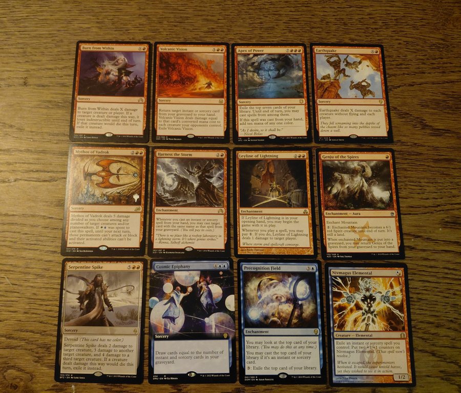 Magic the gathering: Melek’s Inferno – Spelkopi.. | Köp på Tradera ...