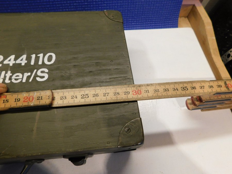 Försvarets Våg för Filter I orig Väska med Besk.. | Köp på Tradera ...