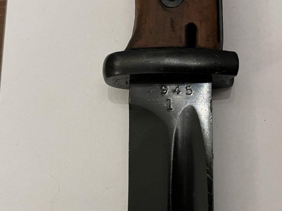 Tysk K98 bajonett WW2 | Köp på Tradera (733260179)