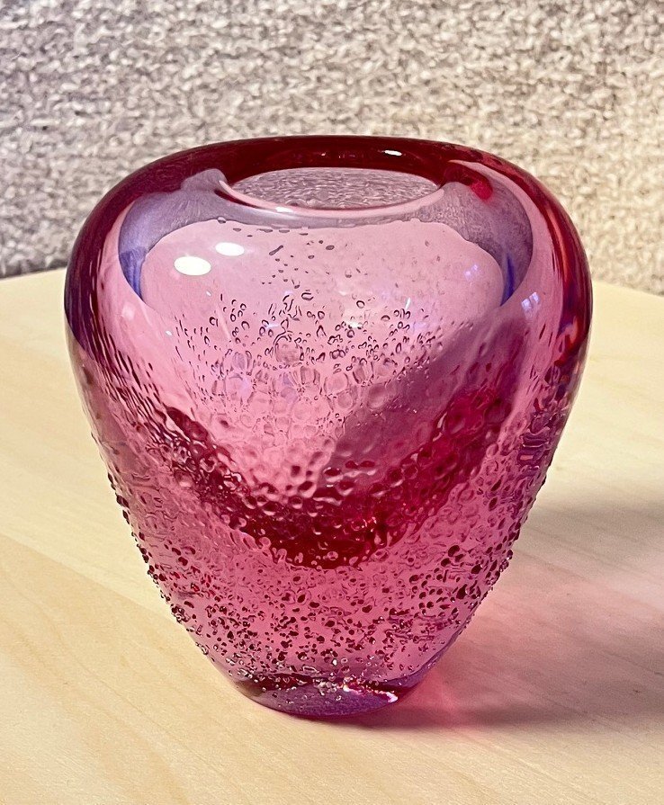 Miroslav Klinger Sklo Union vas & skålfat, 1960.. | Köp på Tradera ...