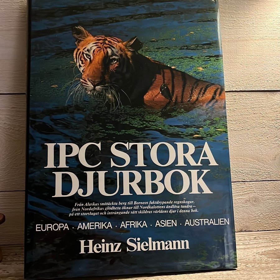 IPC Stora Djurbok av Heinz Sielmann (1980) | Köp på Tradera (681290900)