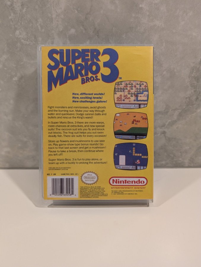 Super Mario Bros. 3 - Nintendo NES SCN i UGC box | Köp på Tradera ...