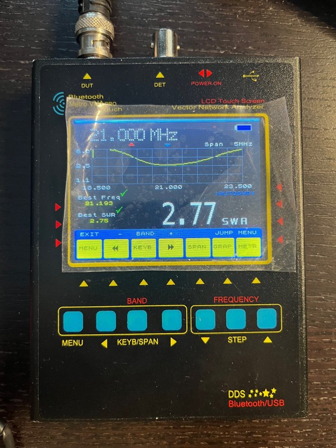 Metro VNA PRO Touch Vector Network Analyzer 180.. | Köp på Tradera ...