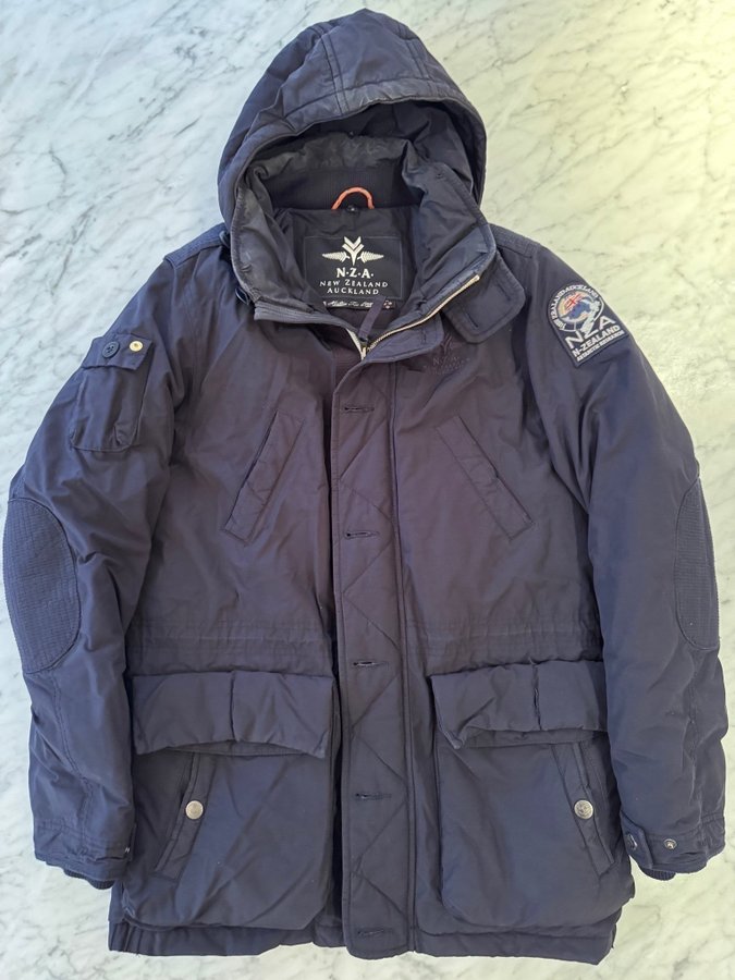 NZA New Zealand Auckland DUN blå jacka st M | Köp på Tradera (711351461)