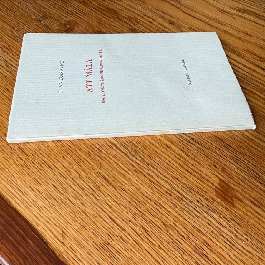 Att måla - Jean Bazaine - en konstnärs erfarenh.. | Köp på Tradera ...