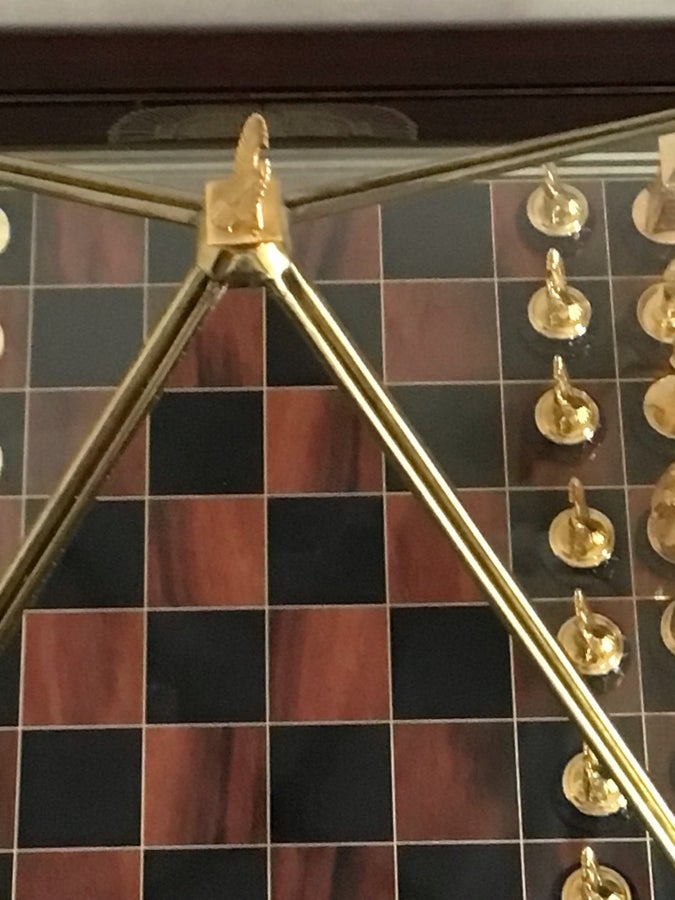 Franklin Mint King Tutankhamun Schackset 24 Kar.. | Köp på Tradera ...