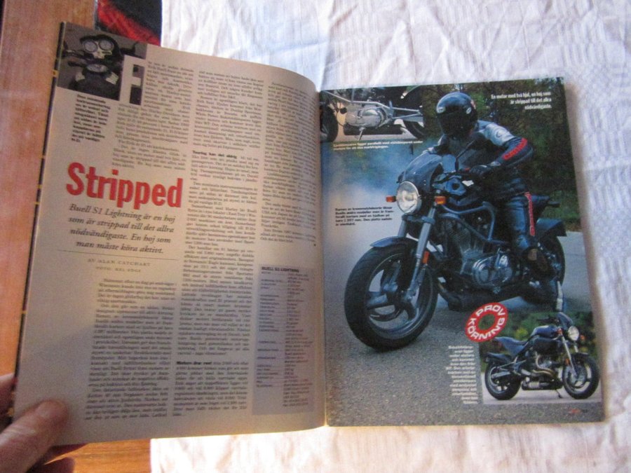 GSX-R750 BMW R1000 RT Buell S1 Lightning Yamaha.. | Köp på Tradera ...