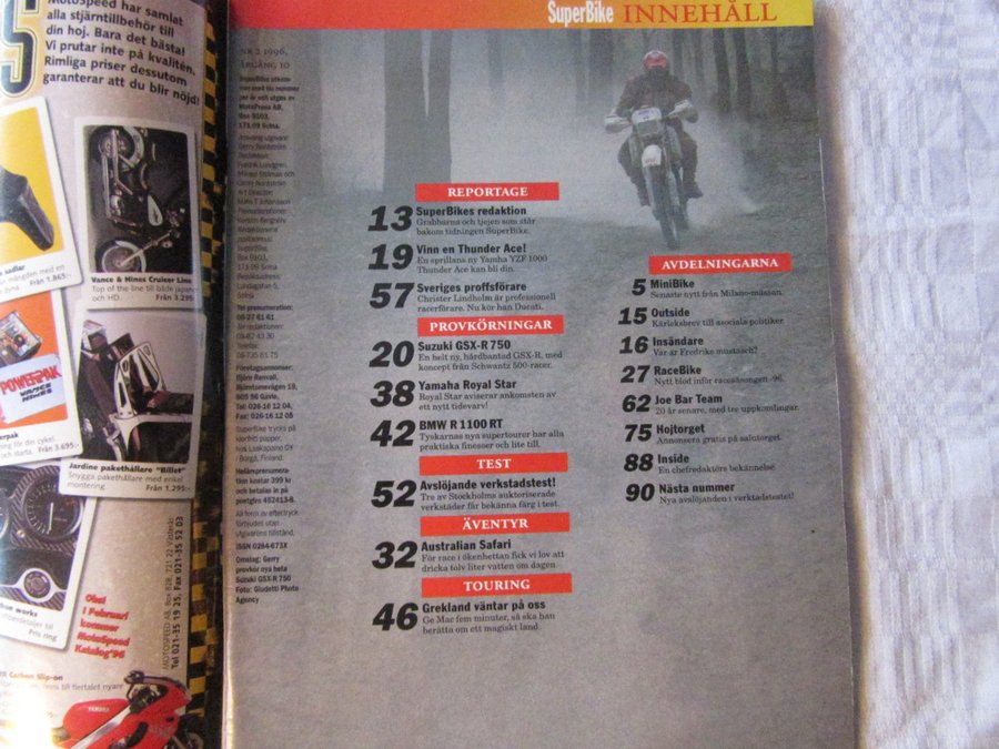 GSX-R750 BMW R1000 RT Buell S1 Lightning Yamaha.. | Köp på Tradera ...