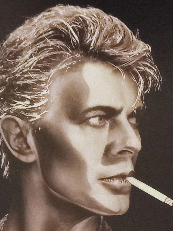 GREG GORMAN - PORTRÄTT AV DAVID BOWIE - ÄKTA HA.. | Köp på Tradera ...
