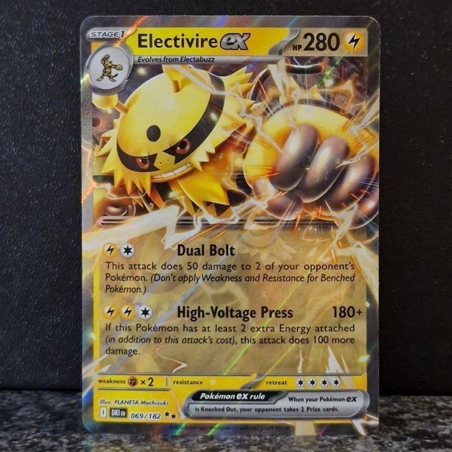 Electivire EX - 069/182 - Double Rare - Destine.. | Köp på Tradera ...