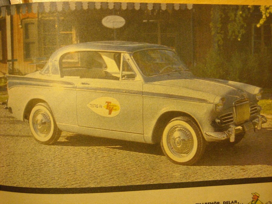 Nytest från 1959 av Sunbeam Rapier | Köp på Tradera (733845983)