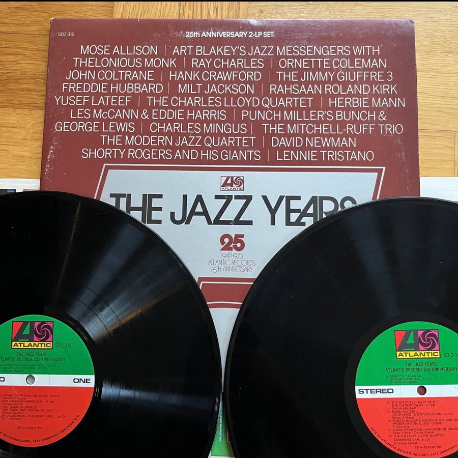 VARIOUS - 25TH ANNIVERSARY - THE JAZZ YEARS (-7.. | Köp på Tradera ...
