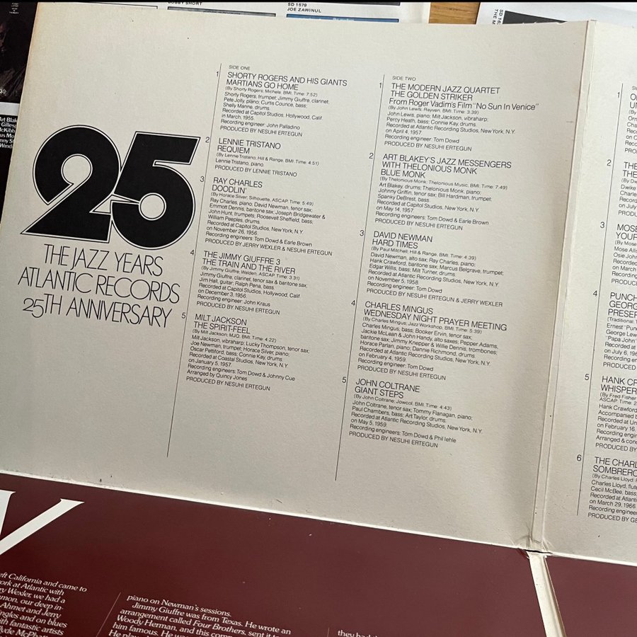 VARIOUS - 25TH ANNIVERSARY - THE JAZZ YEARS (-7.. | Köp på Tradera ...