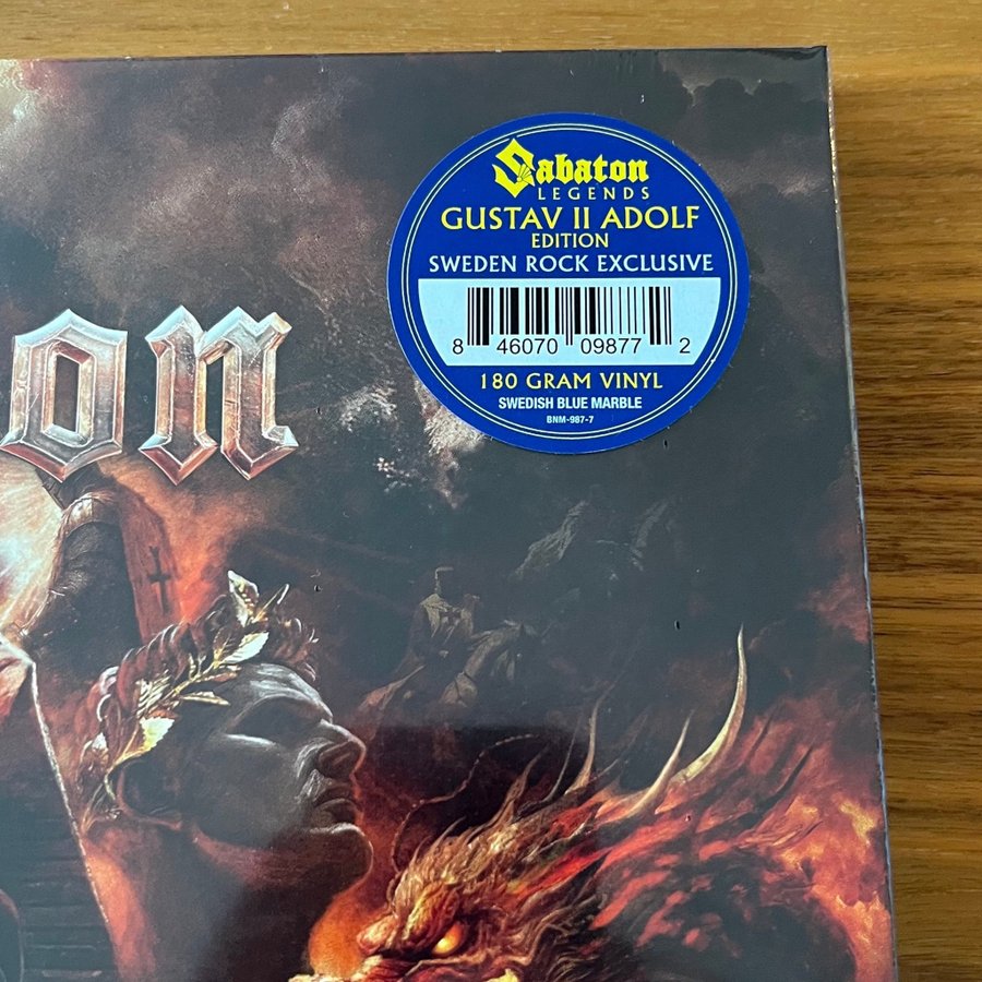 Sabaton Legends - Gustav II Adolf Edition LP + .. | Köp på Tradera ...