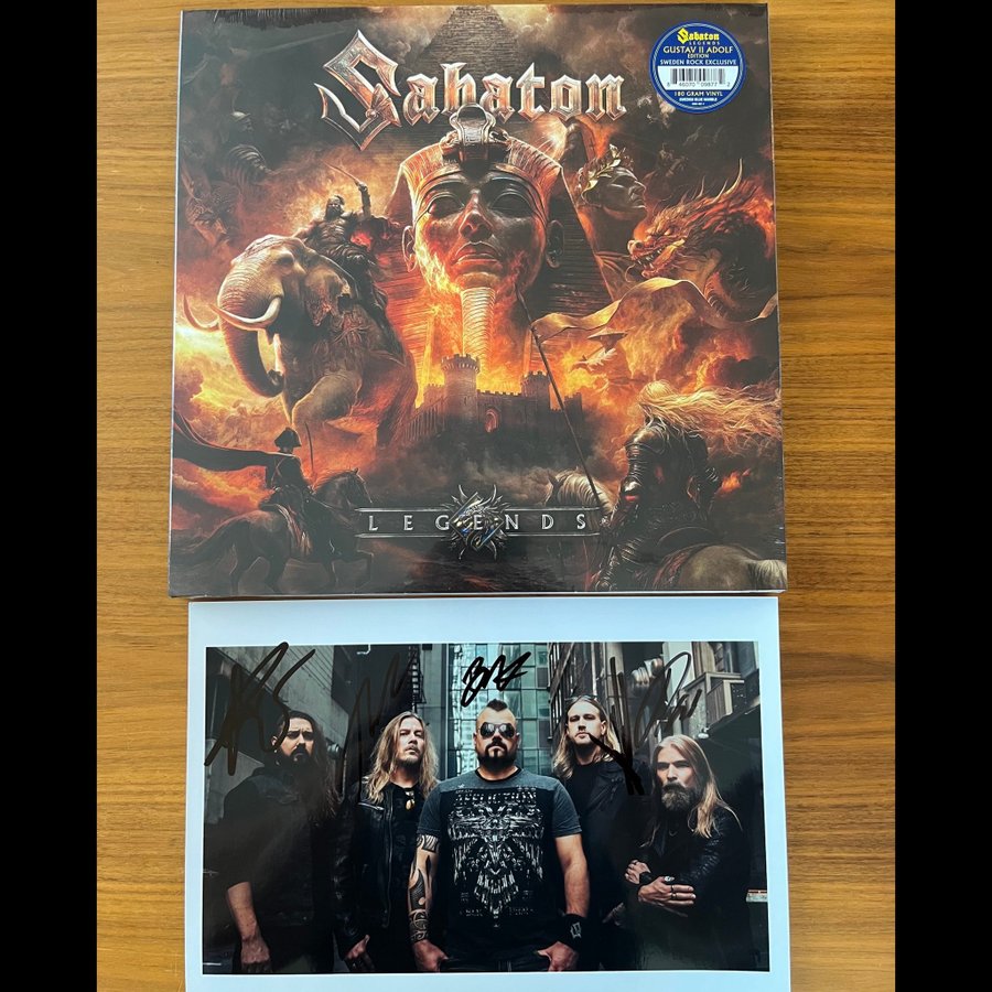 Sabaton Legends - Gustav II Adolf Edition LP + .. | Köp på Tradera ...