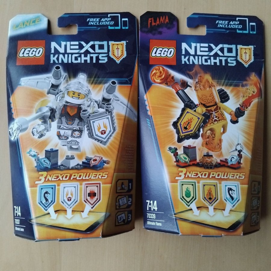 LEGO Nexo Knights - Ultimate Lance och Ultimate.. | Köp på Tradera ...