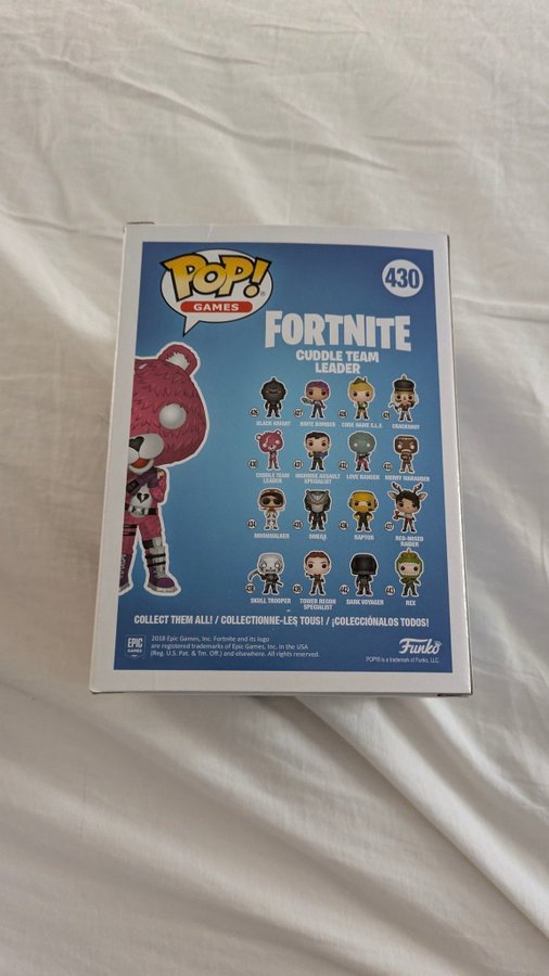 Funko Pop! Fortnite Cuddle Team Leader #430 | Köp på Tradera (733786692)