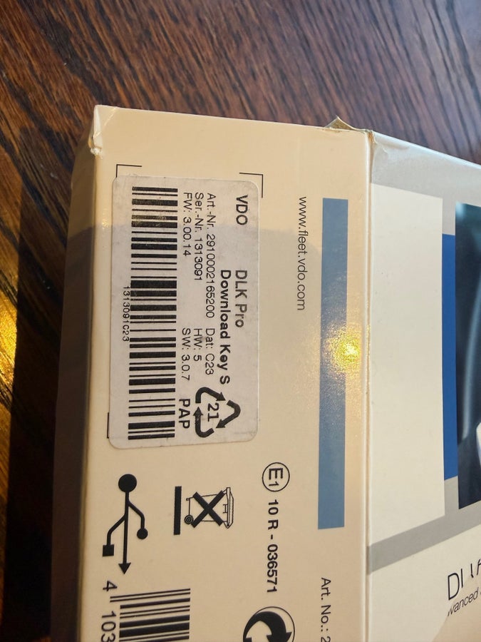 VDO DLK Pro Download Key S | Köp på Tradera (736774992)