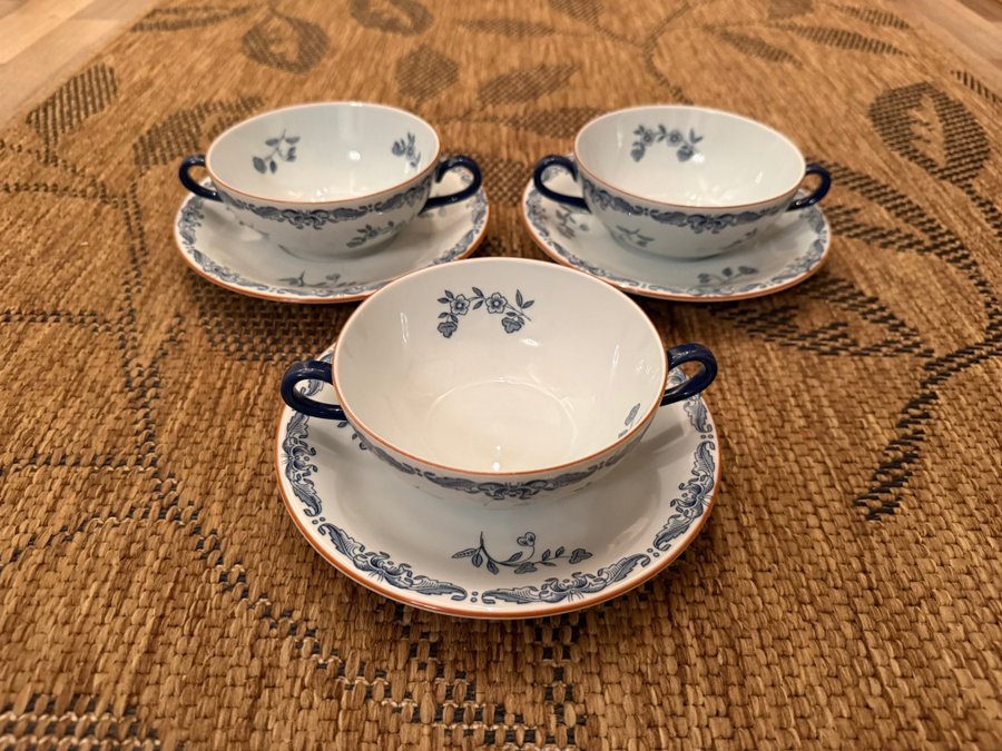 3st. Rörstrand Ostindia Soppkoppar / Buljongkop.. | Köp på Tradera ...