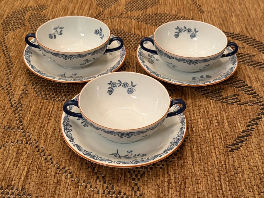 3st. Rörstrand Ostindia Soppkoppar / Buljongkop.. | Köp på Tradera ...