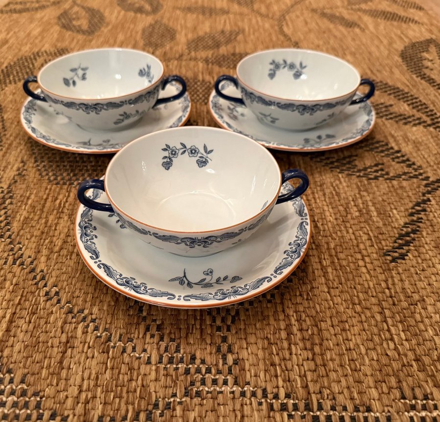 3st. Rörstrand Ostindia Soppkoppar / Buljongkop.. | Köp på Tradera ...