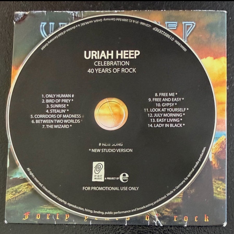 Uriah Heep Celebration 40 Ye.. | Köp från JSSecondMedia på Tradera ...