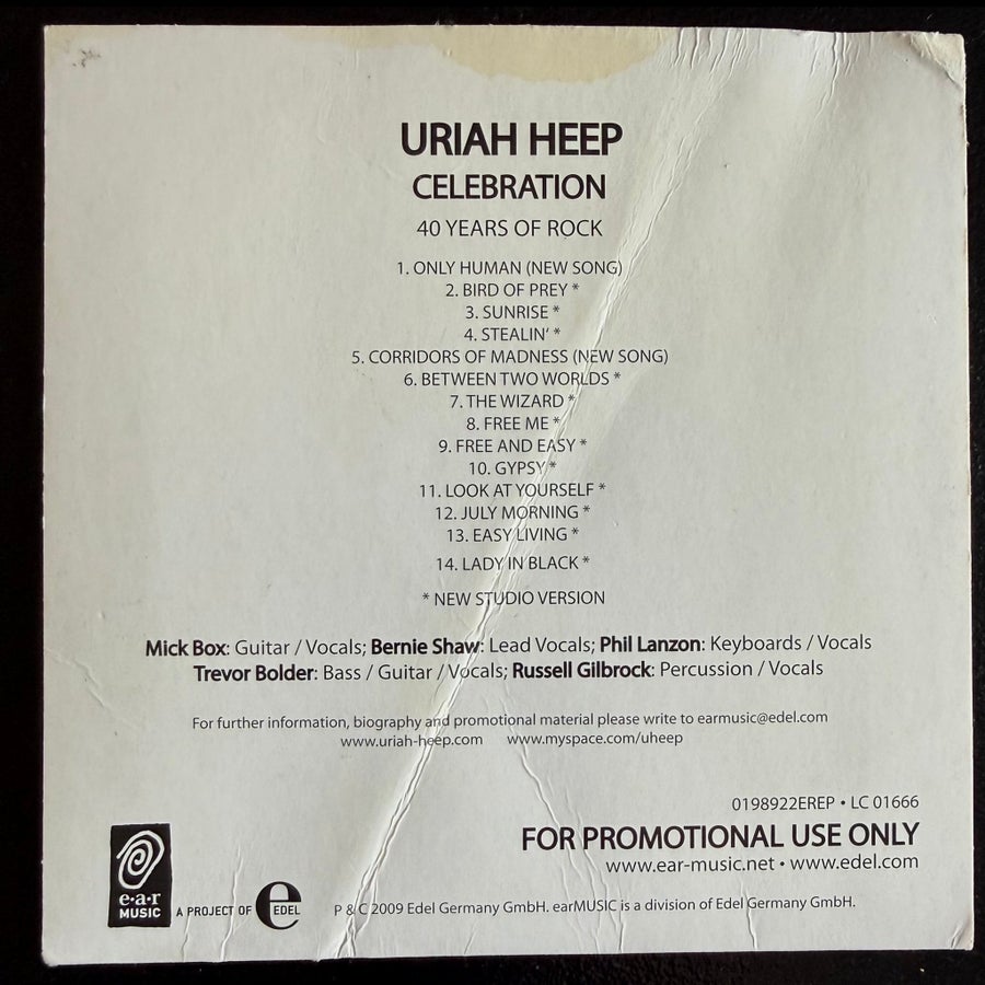 Uriah Heep Celebration 40 Ye.. | Köp från JSSecondMedia på Tradera ...