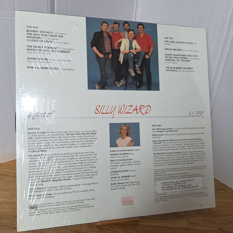 Silly Wizard - A Glint Of Silver - Vinyl LP | Köp på Tradera (702464625)