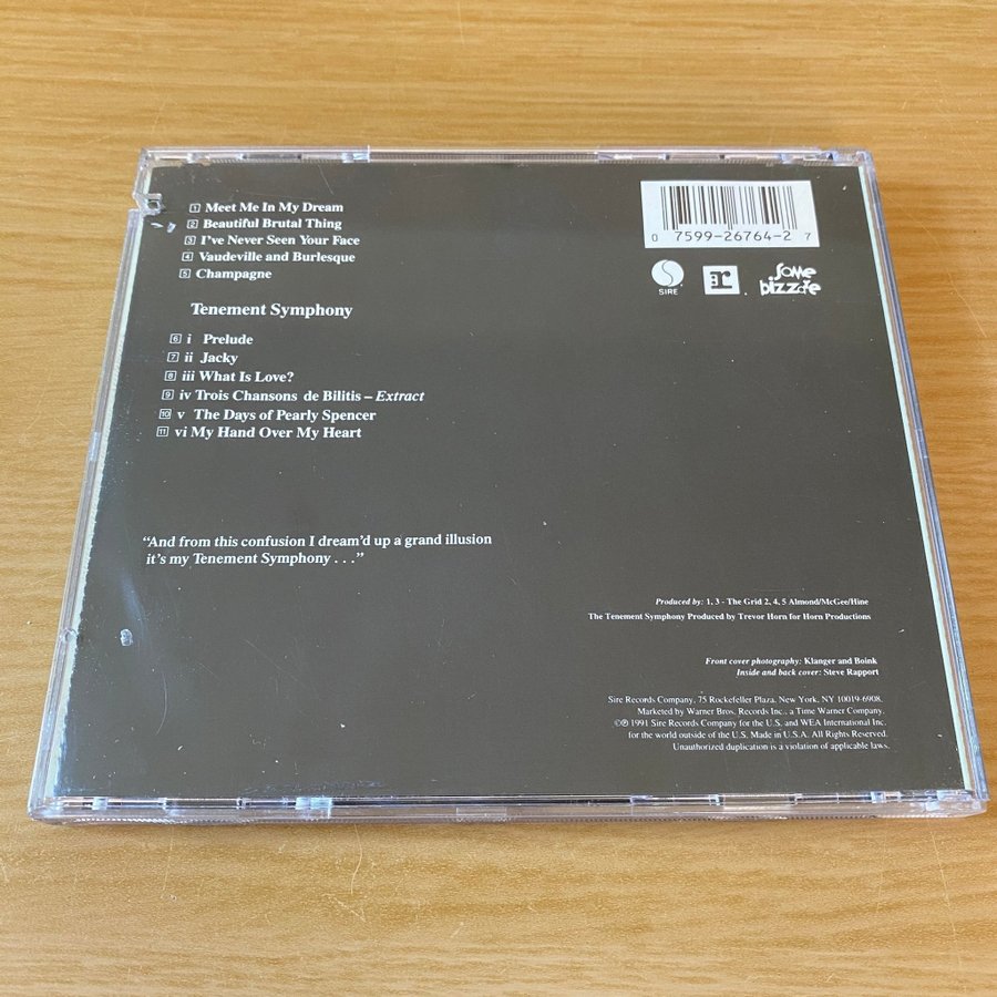 Marc Almond - Tenement Symphony. (Soft Cell). U.. | Köp på Tradera ...