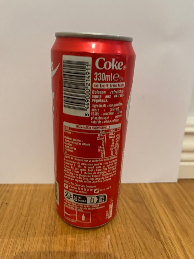 Se produkter som liknar Coca-Cola cola burk OS 2024 P.. på Tradera ...