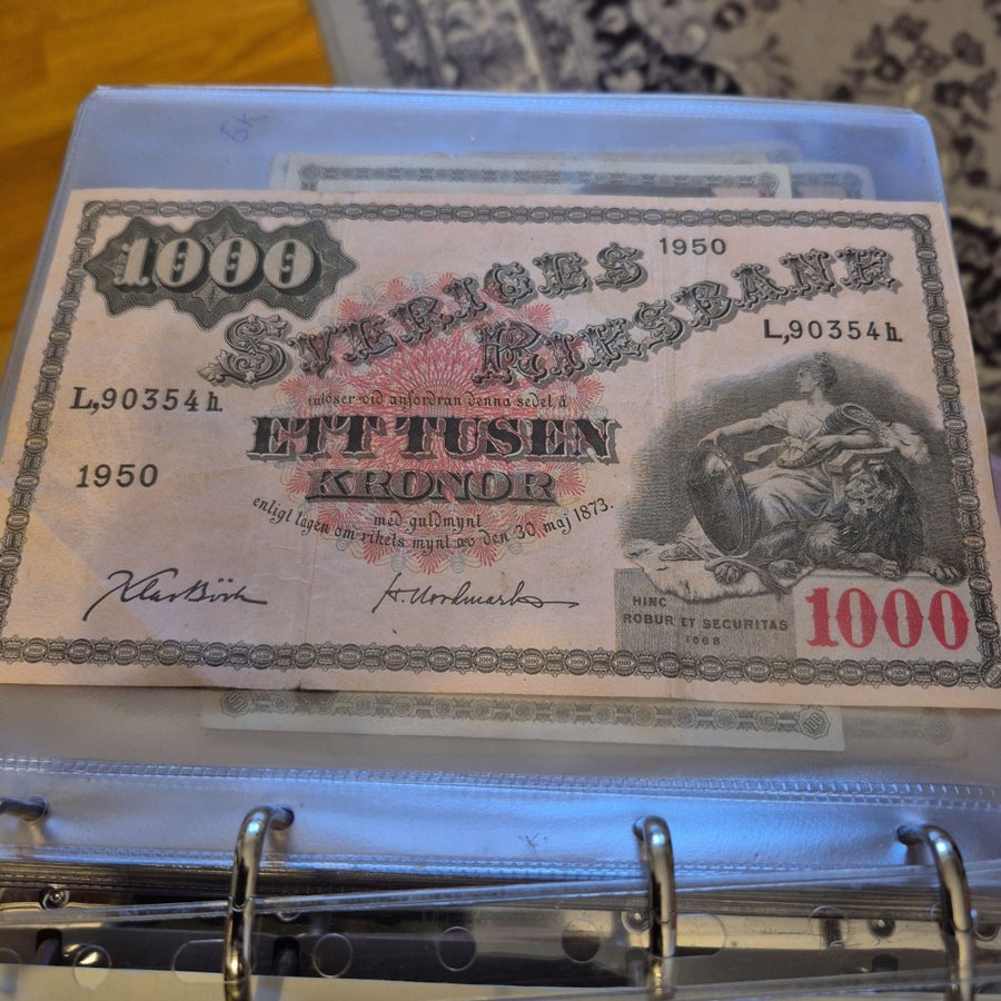 Se produkter som liknar Äldre Sedel - 1000 Kronor på Tradera (710783870)