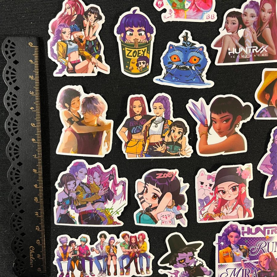 24st klistermärken k-pop demon hunters kpop | Köp på Tradera (710533031)